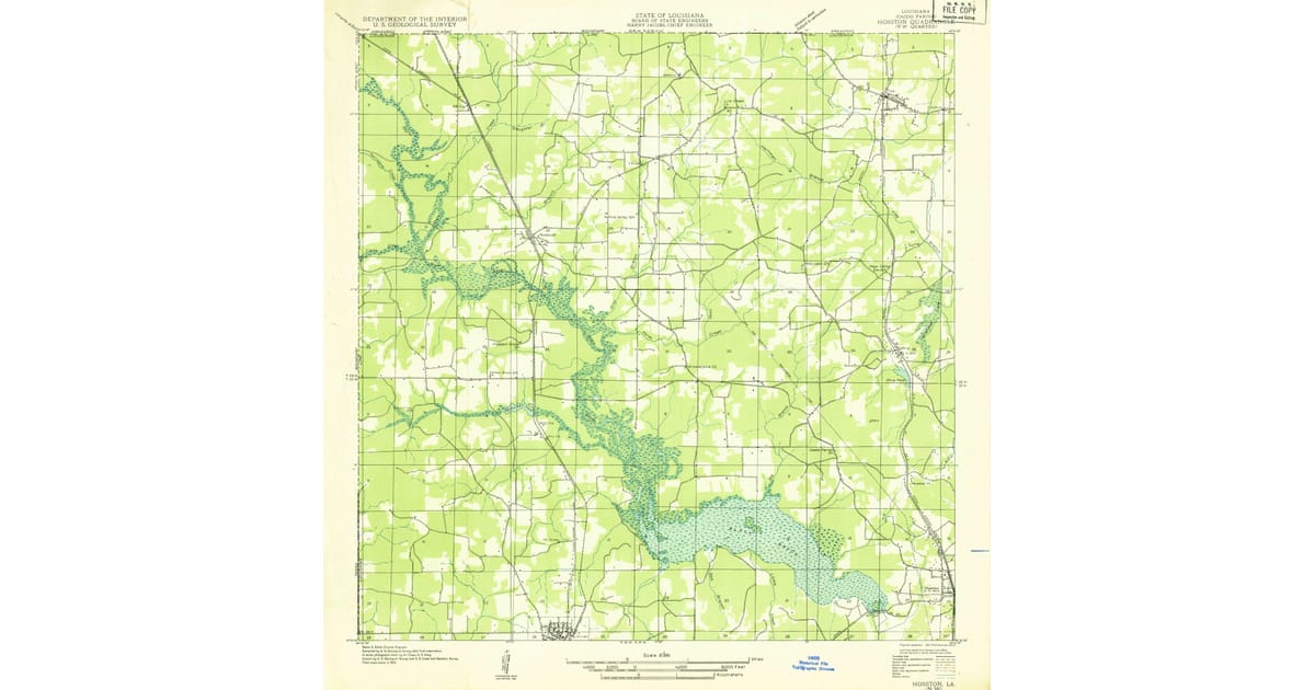 Old Maps of Vivian, LA for Genealogy | Pastmaps