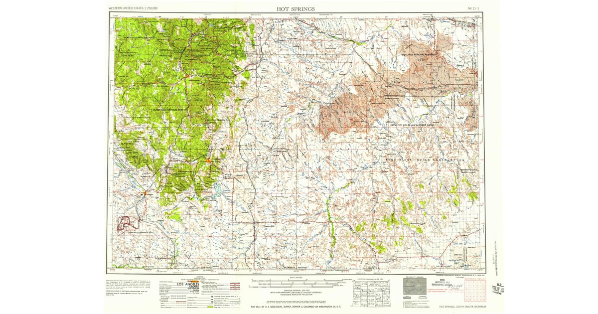 Old Maps of Quinn, SD | Pastmaps