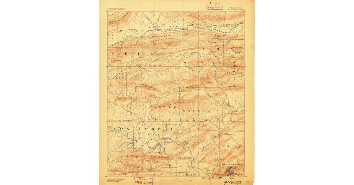 Old Maps of Royal, AR | Pastmaps