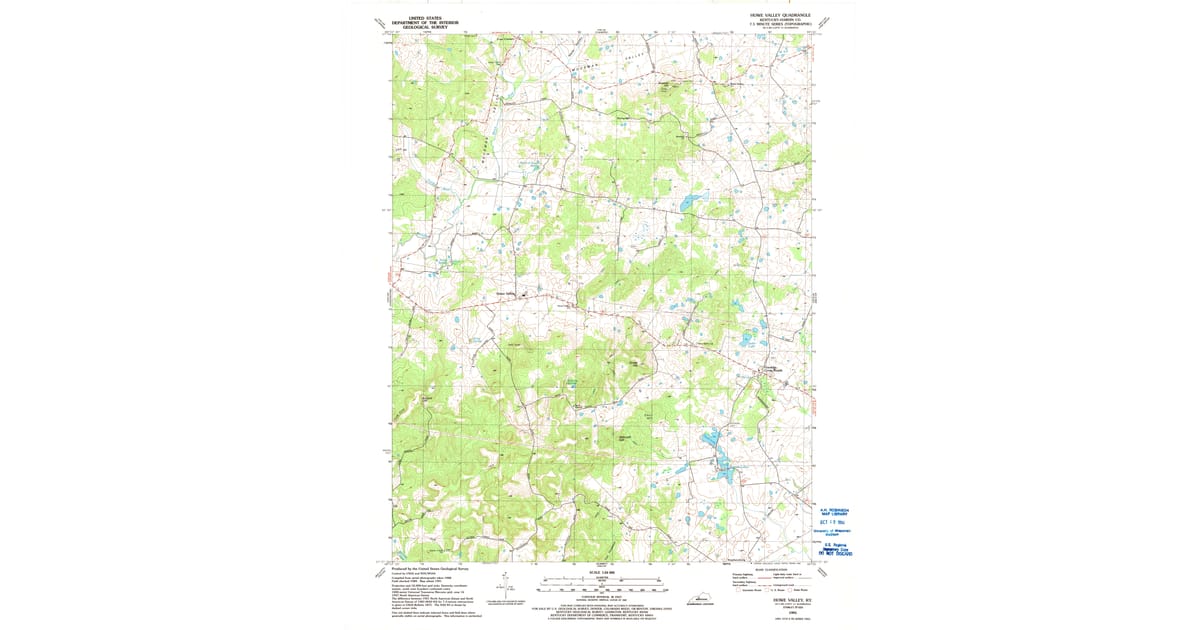 1991 Map of Howe Valley, Hardin County, KY — High-Res | Pastmaps