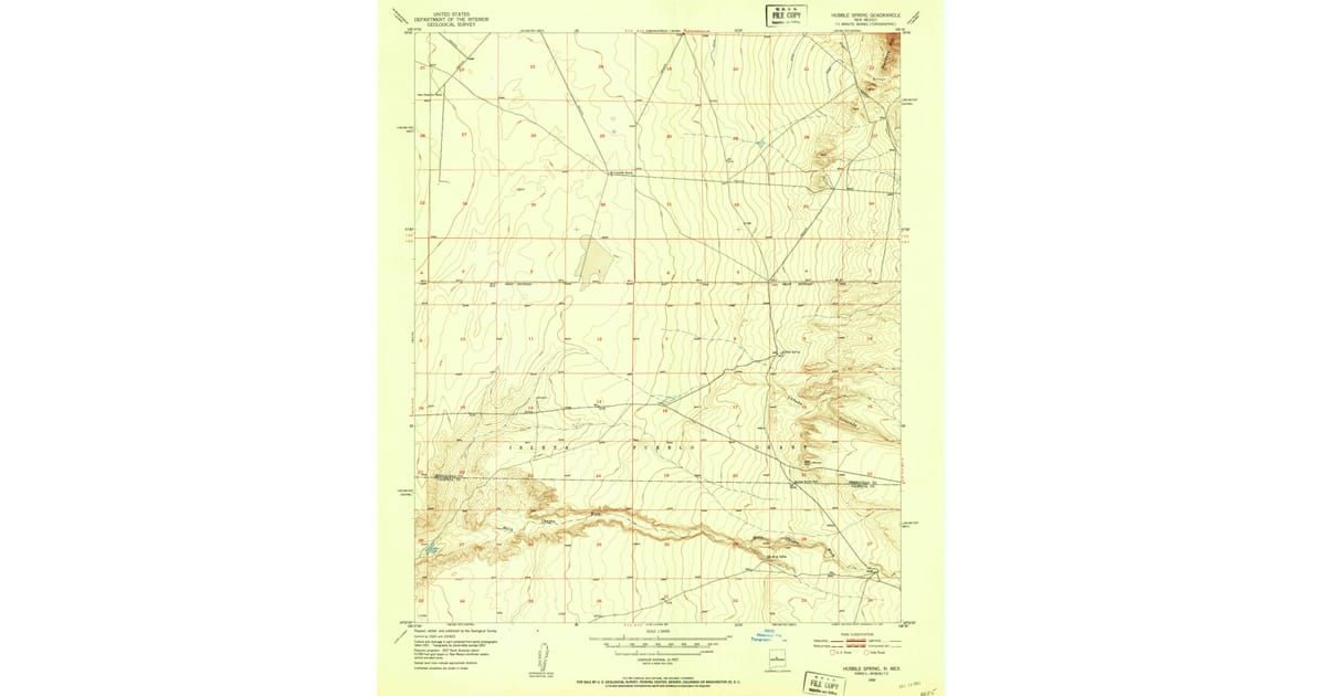 1950s Maps of Albuquerque, NM | Pastmaps