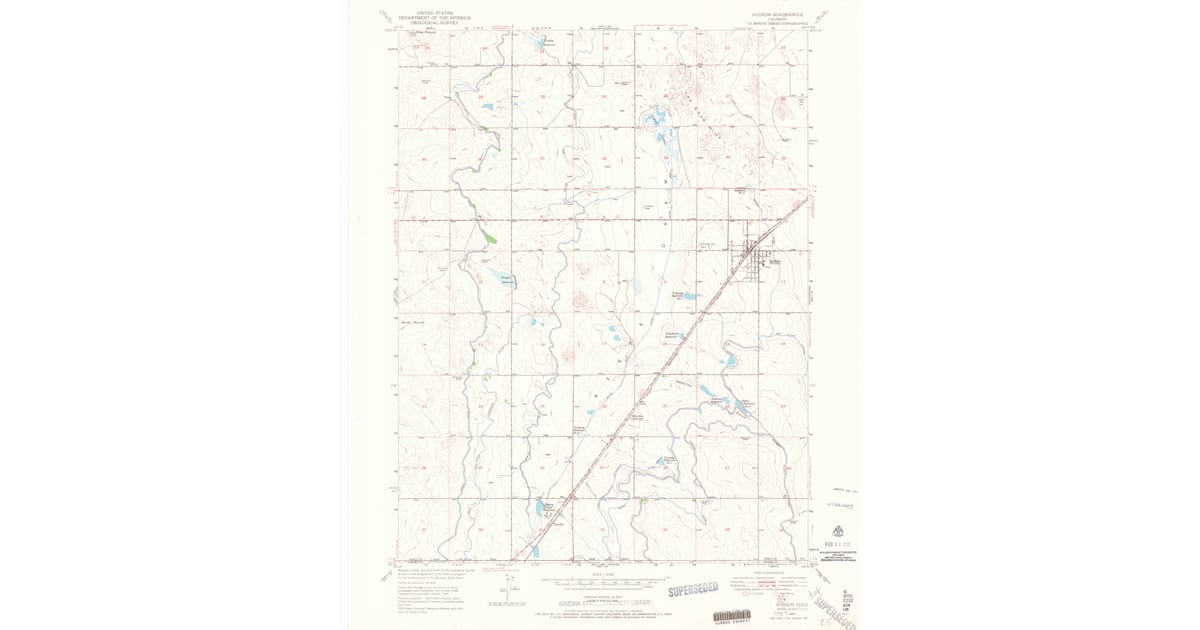 1949 Map of Hudson, CO — High-Res | Pastmaps