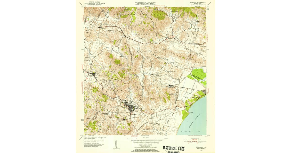 1950s Maps of Las Piedras | Pastmaps