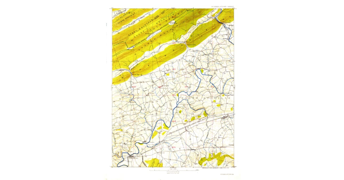 1920s Maps of Palmyra, PA | Pastmaps