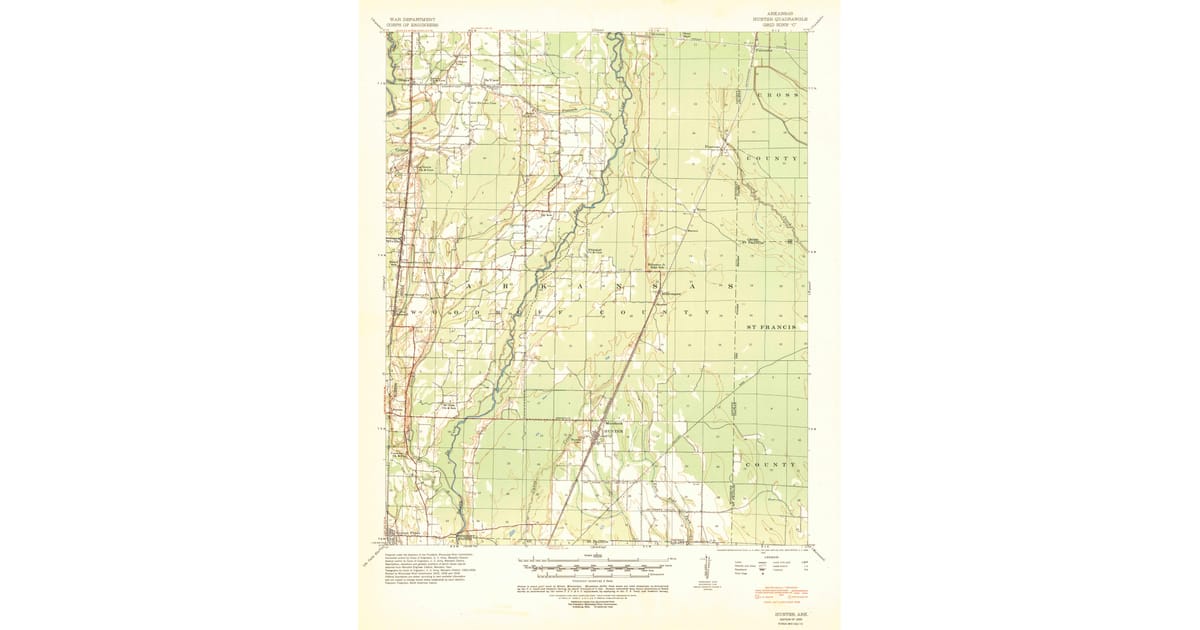 Old Maps of Barson, AR | Pastmaps