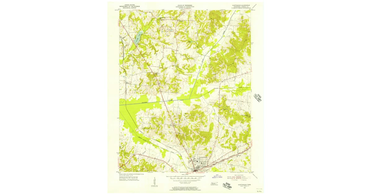 Old Maps of Fairview, TN for Genealogy | Pastmaps