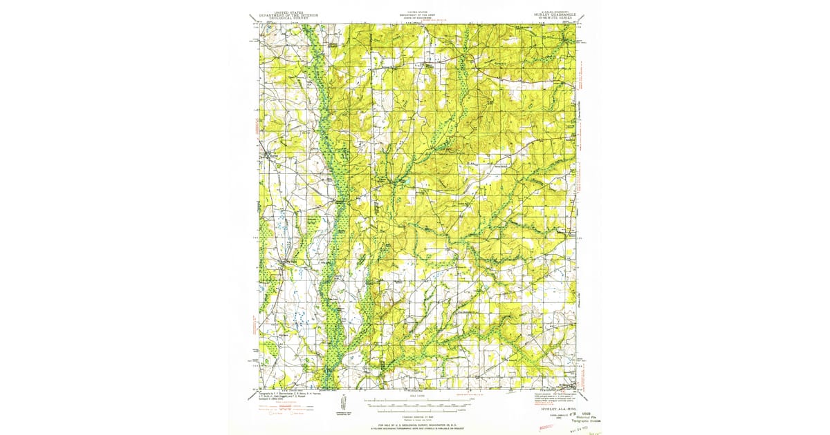 Old Maps of George County, MS | Pastmaps