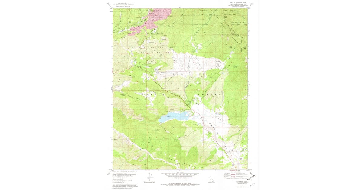 1980s Maps of Riverside County, CA | Pastmaps