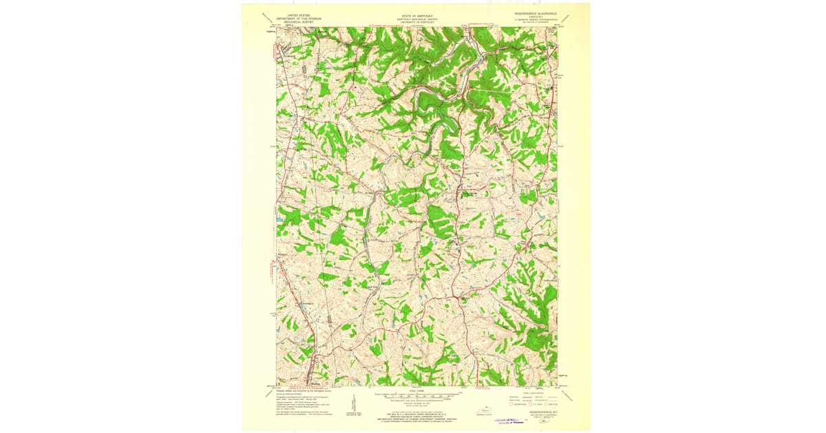 1960s Maps of Elsmere, KY | Pastmaps