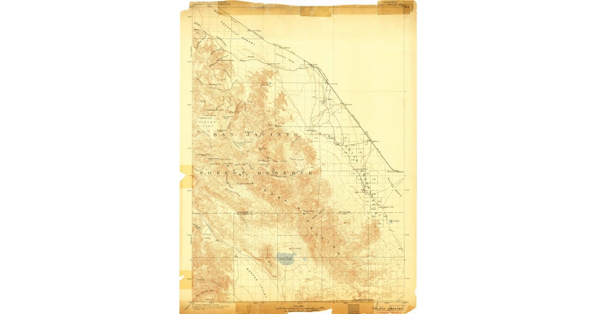 Old Maps of Thousand Palms, Riverside County for Genealogy | Pastmaps
