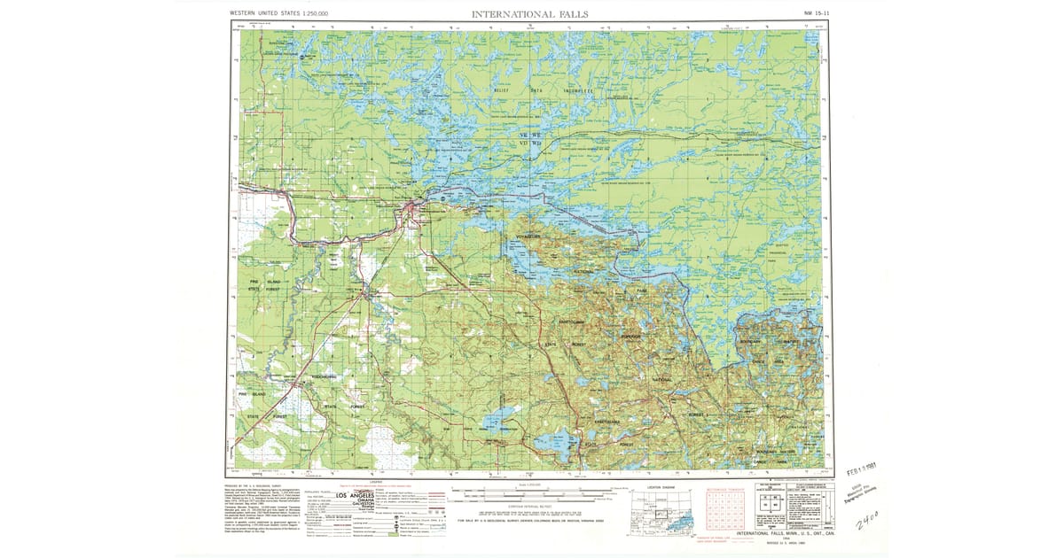 Old Maps of Ash Lake, MN | Pastmaps