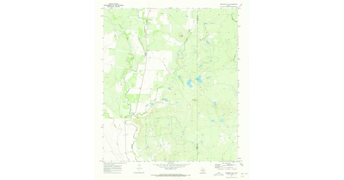 1970s Maps of Uvalde County, TX | Pastmaps
