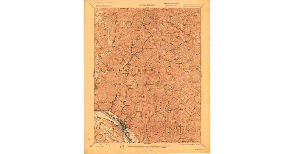 1900-1909 Maps of Lawrence County, OH | Pastmaps