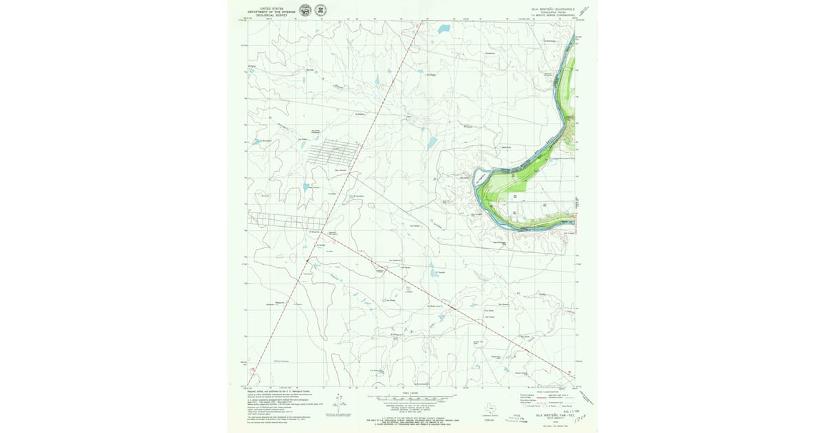 1970s Maps of Laredo, TX | Pastmaps