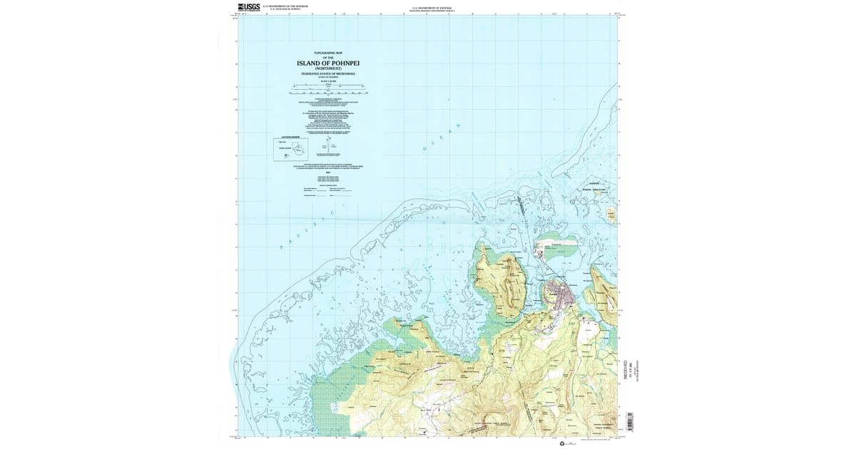 2000s (21st Century) Maps of Kolonia, PNI | Pastmaps
