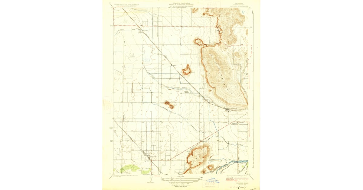 1920s Maps of Ivanhoe, CA | Pastmaps