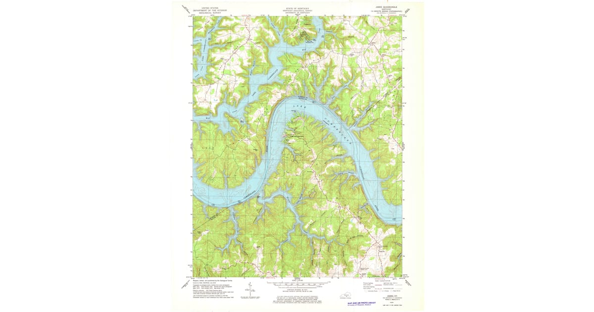 1978 Map of Jabez, Wayne County, KY — High-Res | Pastmaps