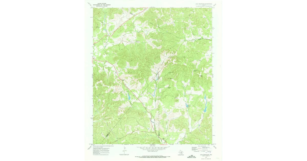 1970s Maps of Kendall County, TX | Pastmaps