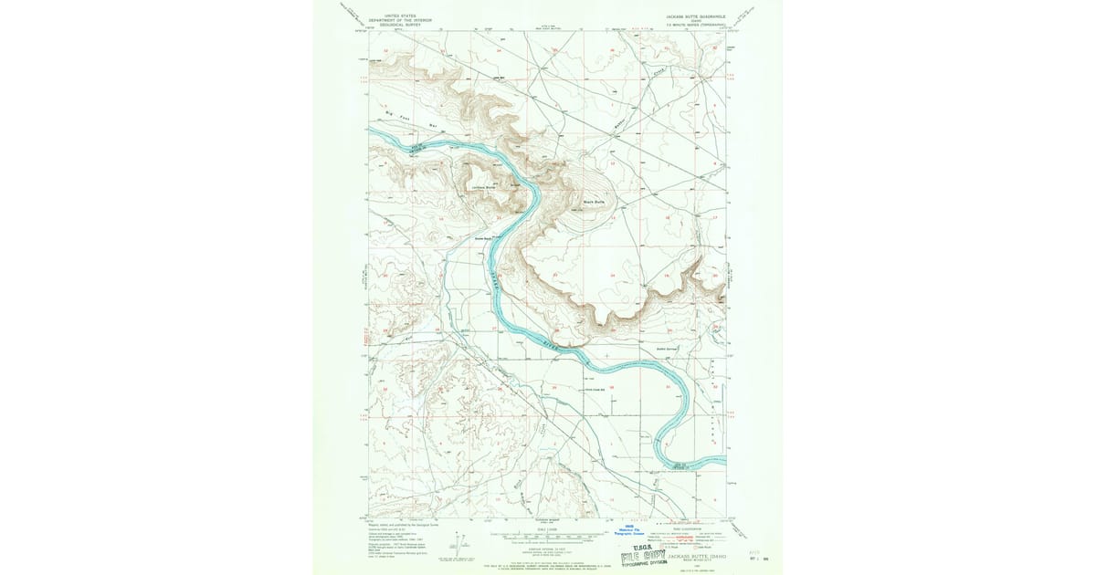 1940s Maps of Ada County, ID | Pastmaps