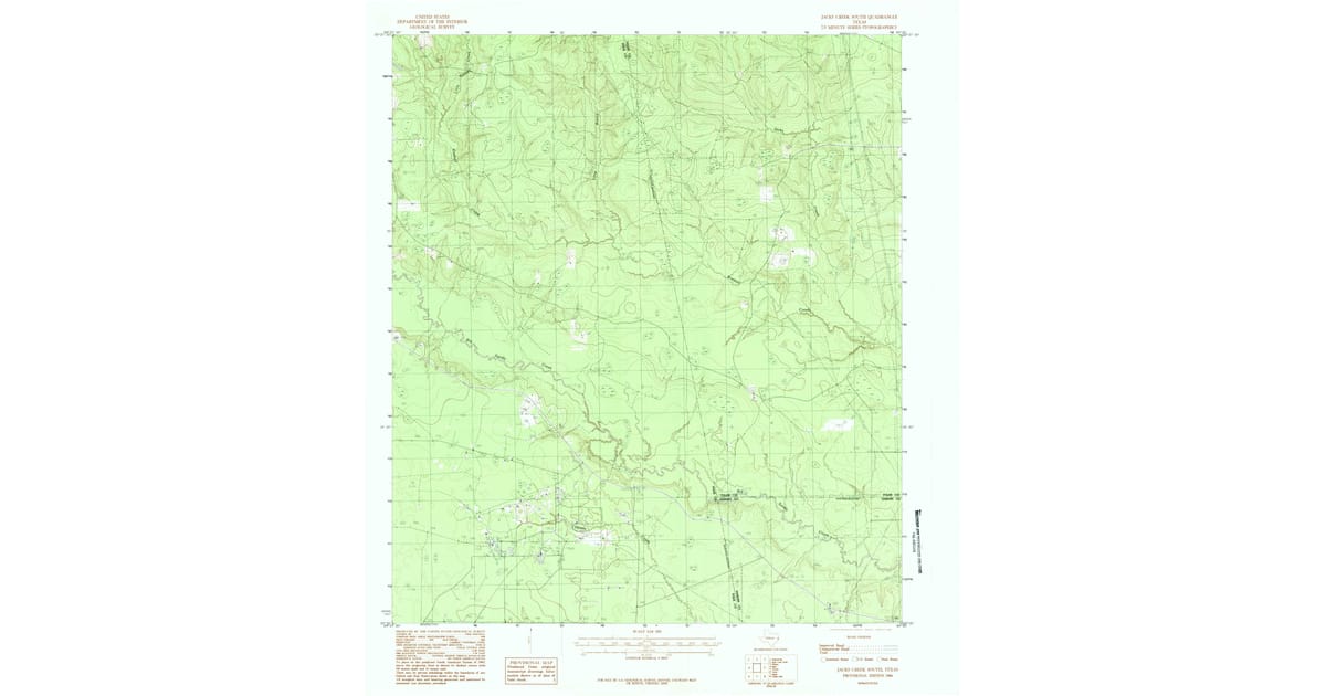 1984 Map of Jacks Creek South, Polk County, TX — High-Res | Pastmaps