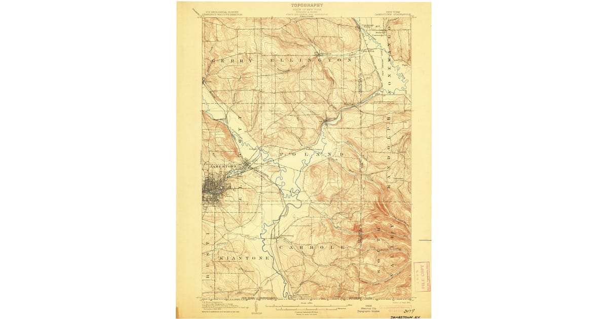 Old Maps of Randolph, NY for Genealogy | Pastmaps
