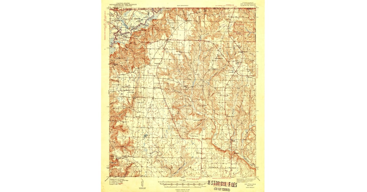 Old Maps of Happy Valley, FL for Academic Research | Pastmaps
