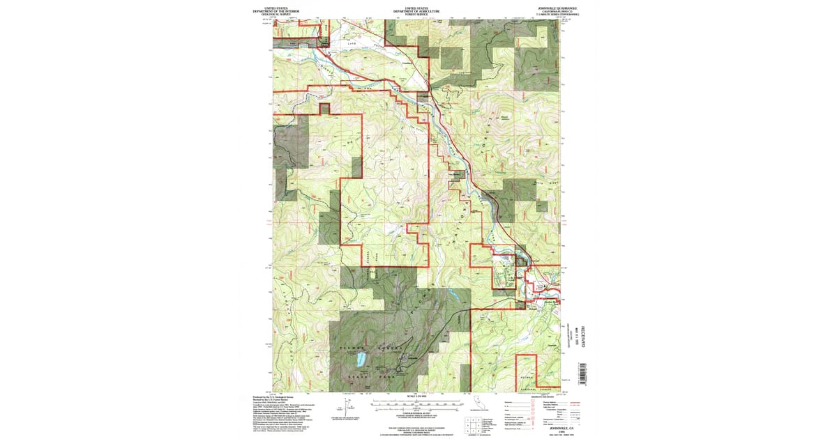 1990s Maps of Sloat, CA | Pastmaps