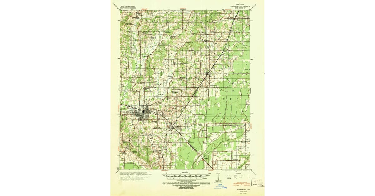 Old Maps of Bethel, AR | Pastmaps