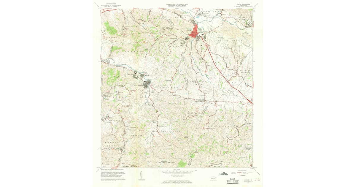 1960s Maps of Narciso Varona, Juncos | Pastmaps