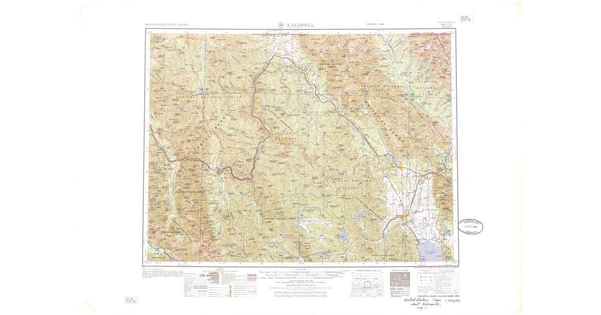 1960s Maps of Libby, MT | Pastmaps