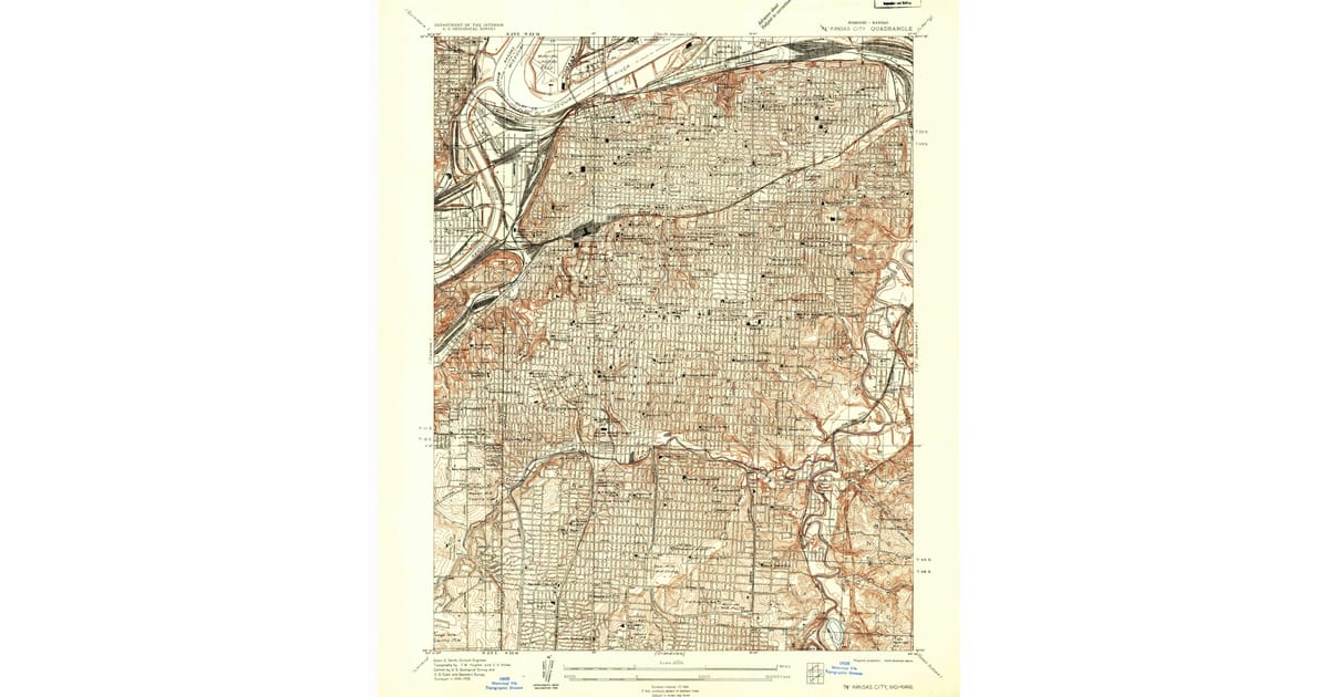 1930s Maps of Westwood, Kansas City | Pastmaps