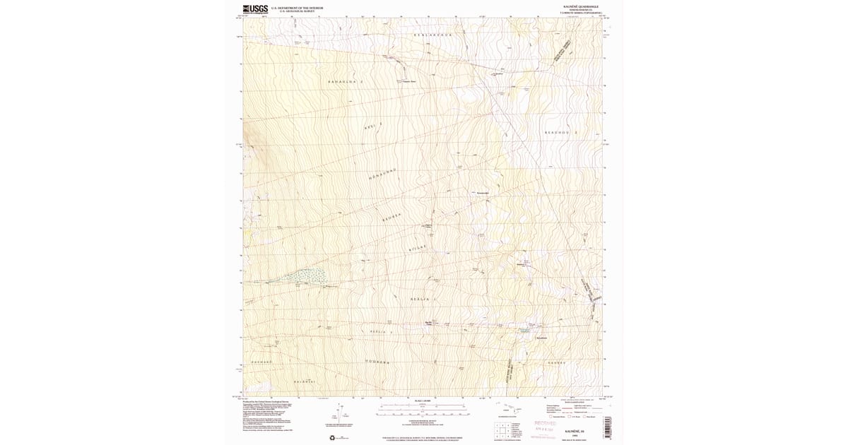 1990s Maps of Honaunau-Napoopoo, HI | Pastmaps
