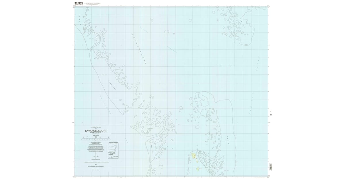 2000s (21st Century) Maps of Kayangel | Pastmaps