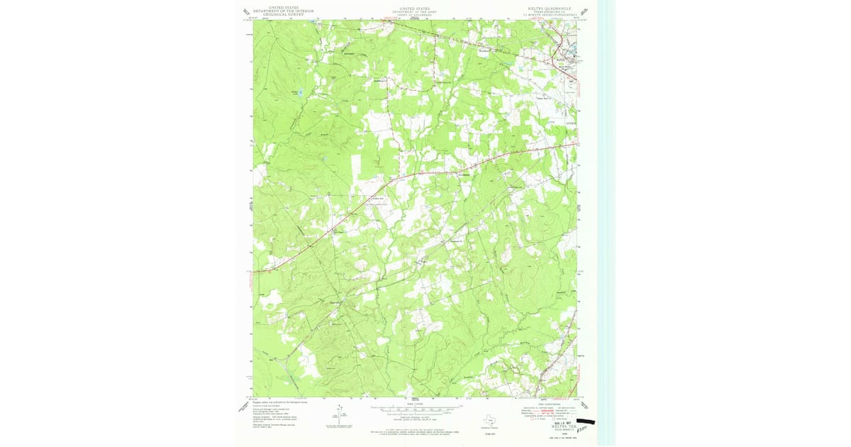 Old Maps of Trinity County, TX for Genealogy | Pastmaps