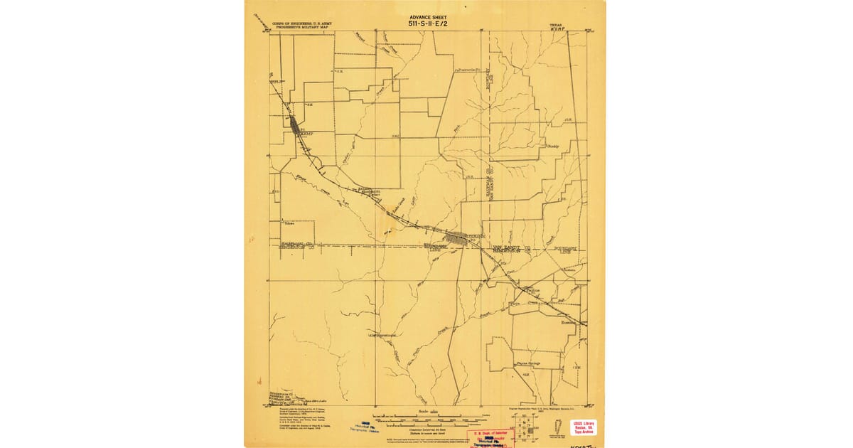 Old Maps of Mabank, TX for Hiking & Exploration | Pastmaps