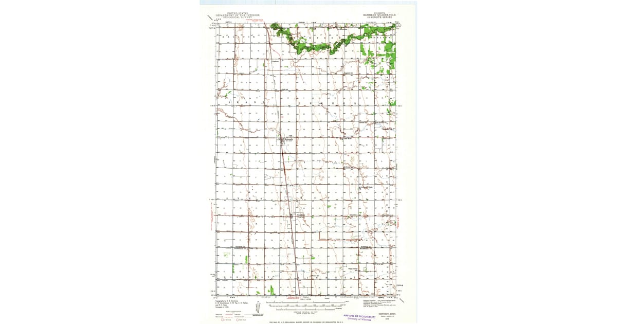 Old Maps of Kennedy, MN | Pastmaps