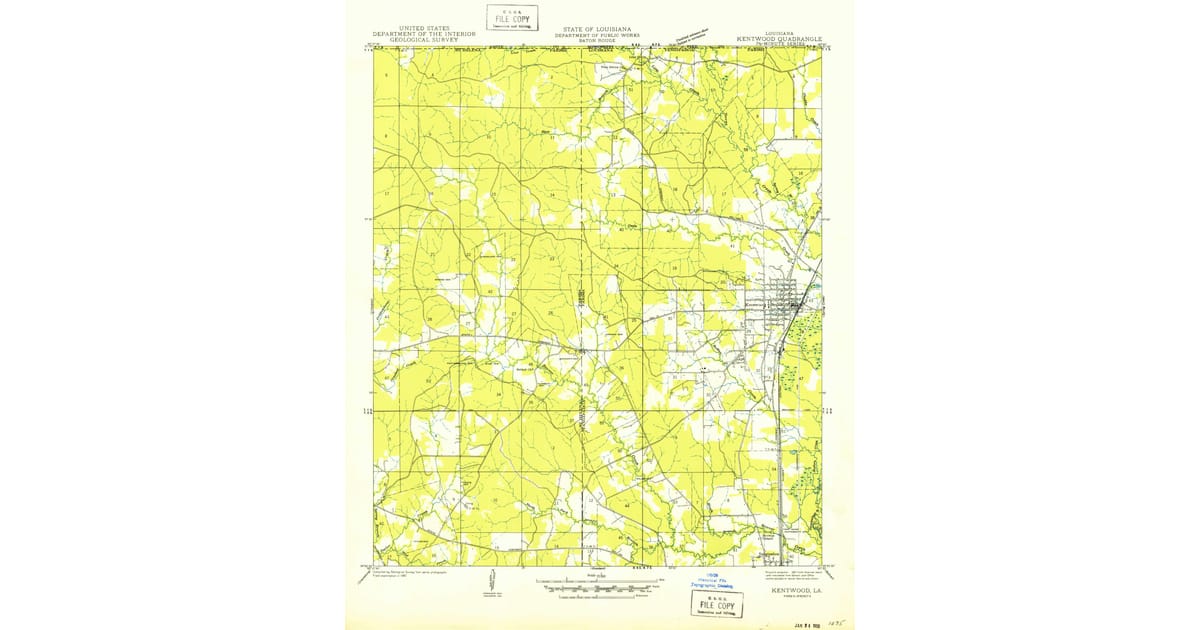 1950s Maps of Mississippi | Pastmaps