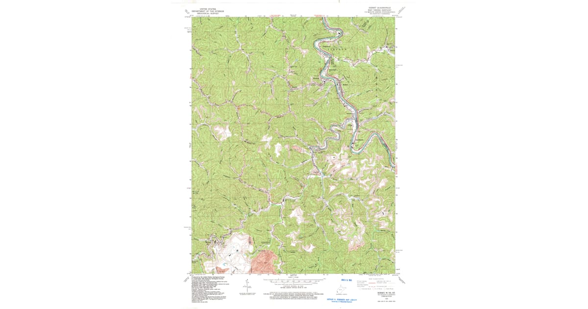 1990s Maps of Mingo County, WV | Pastmaps