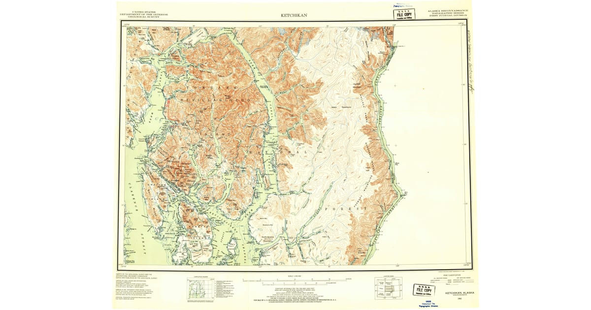 Old Maps of Herring Cove, AK for Genealogy | Pastmaps