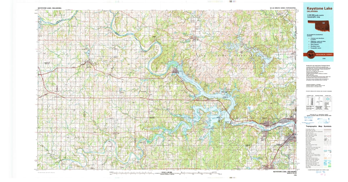 1990s Maps of Tulsa, OK | Pastmaps