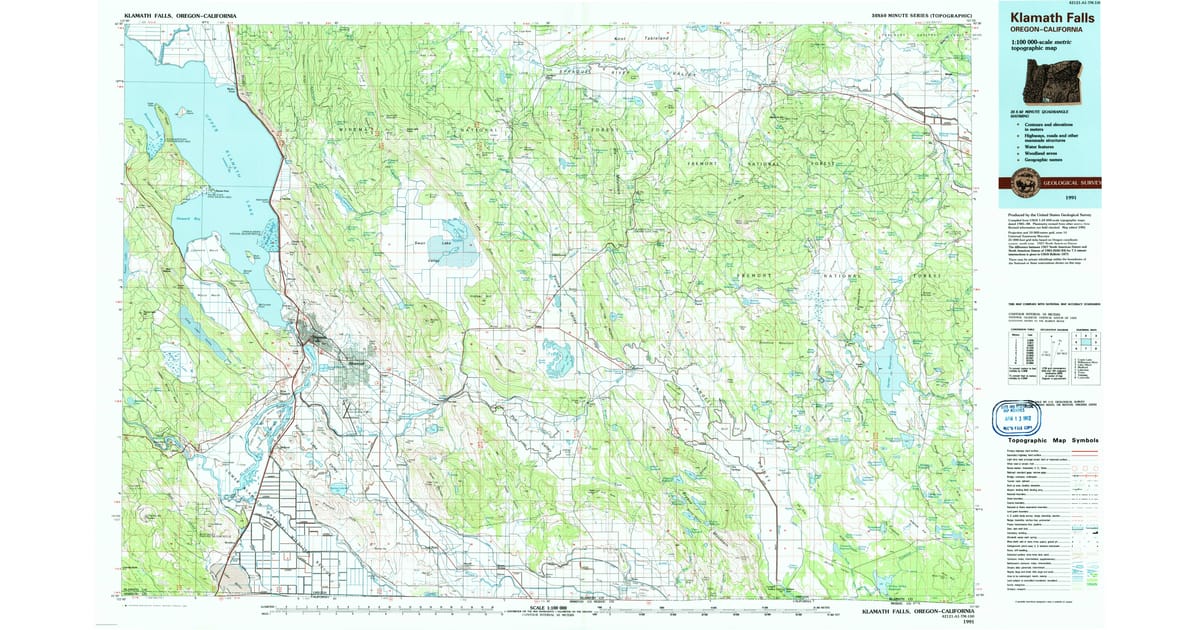 1990s Maps of Hildebrand, OR | Pastmaps