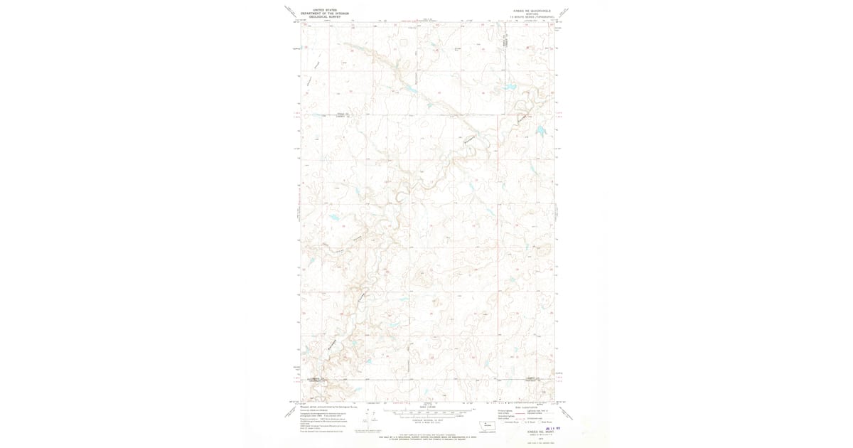 1970s Maps of Toole County, MT | Pastmaps