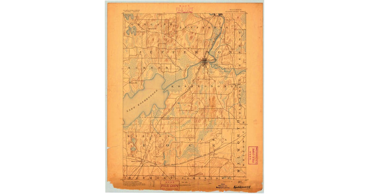 1800s (19th Century) Maps of Whitewater, WI | Pastmaps