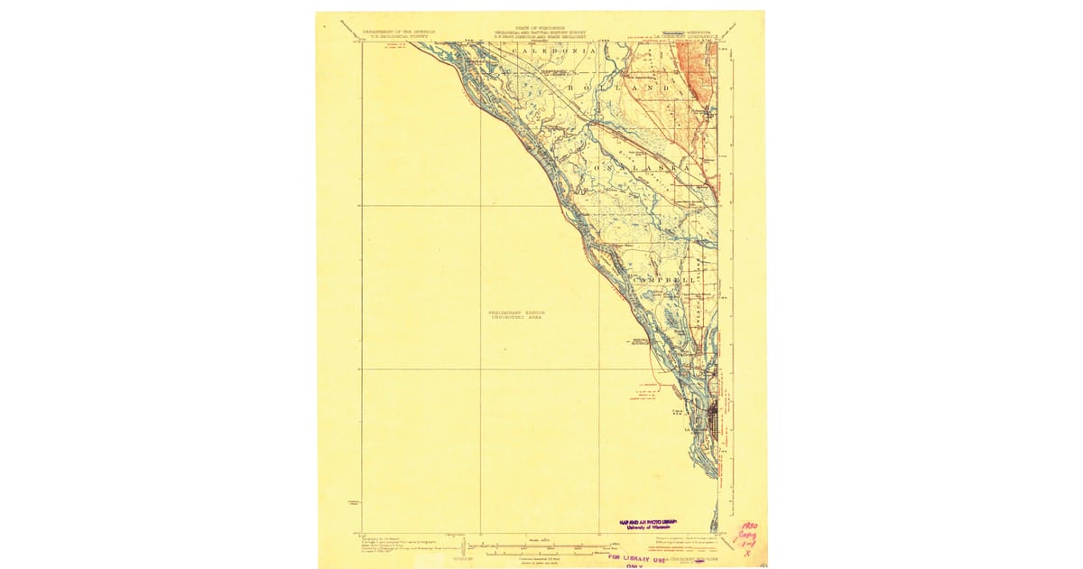 1930s Maps of Winona County, MN | Pastmaps