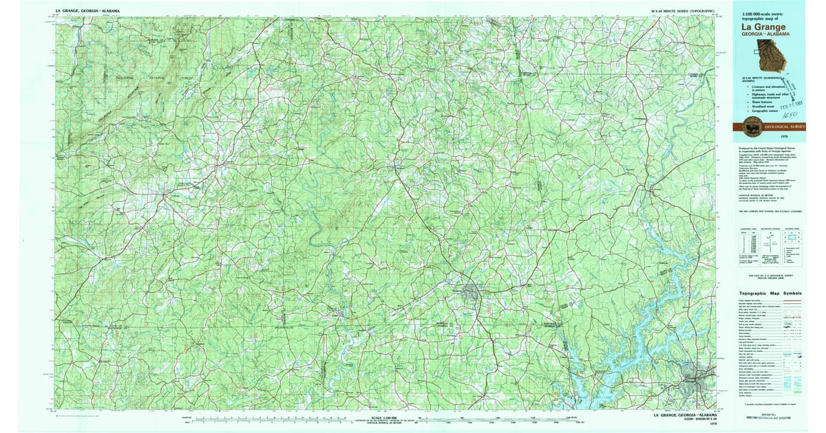 1970s Maps of Bacon Level, AL | Pastmaps