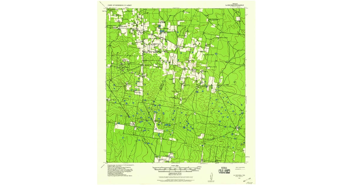 Old Maps of Puerto Rico, TX for Academic Research | Pastmaps