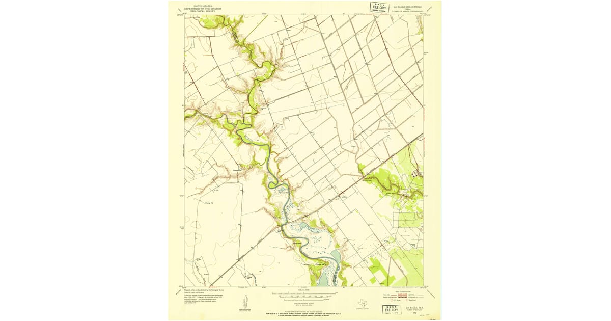 Old Maps of La Salle, TX | Pastmaps