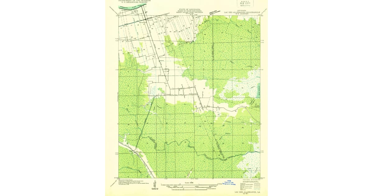 1900s (20th Century) Maps of Webre Steib Plantation, LA | Pastmaps