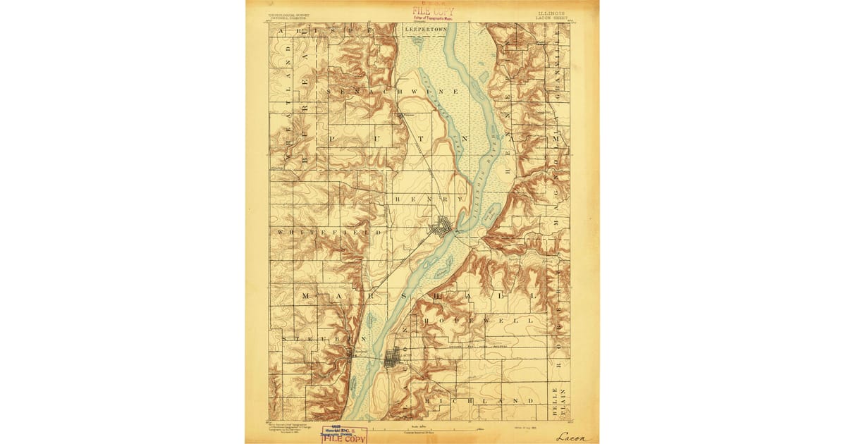 Old Maps of Indian Spring, IL | Pastmaps