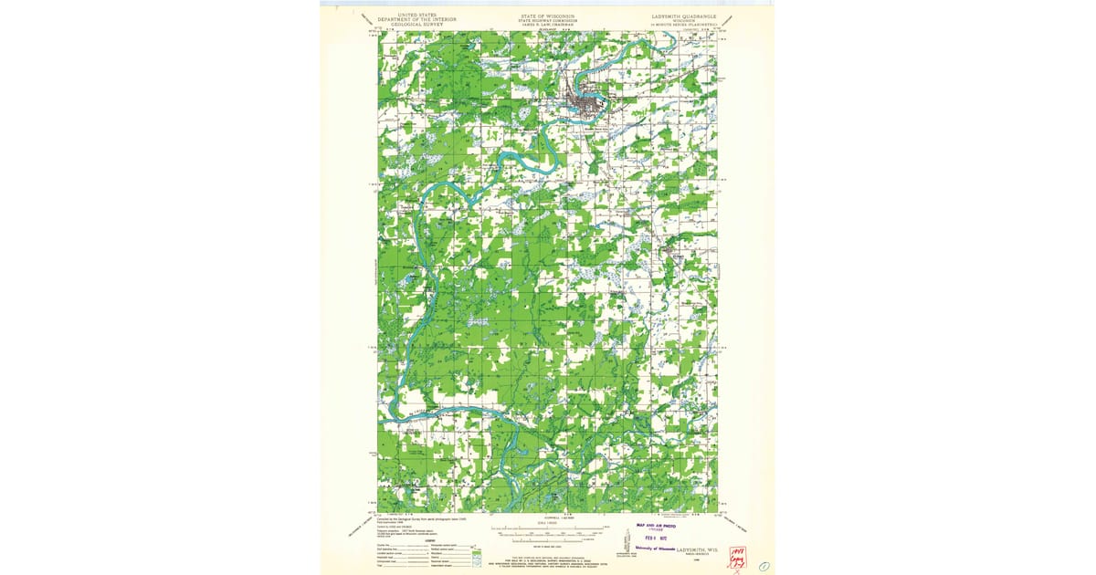 Old Maps of Conrath, WI for Genealogy | Pastmaps